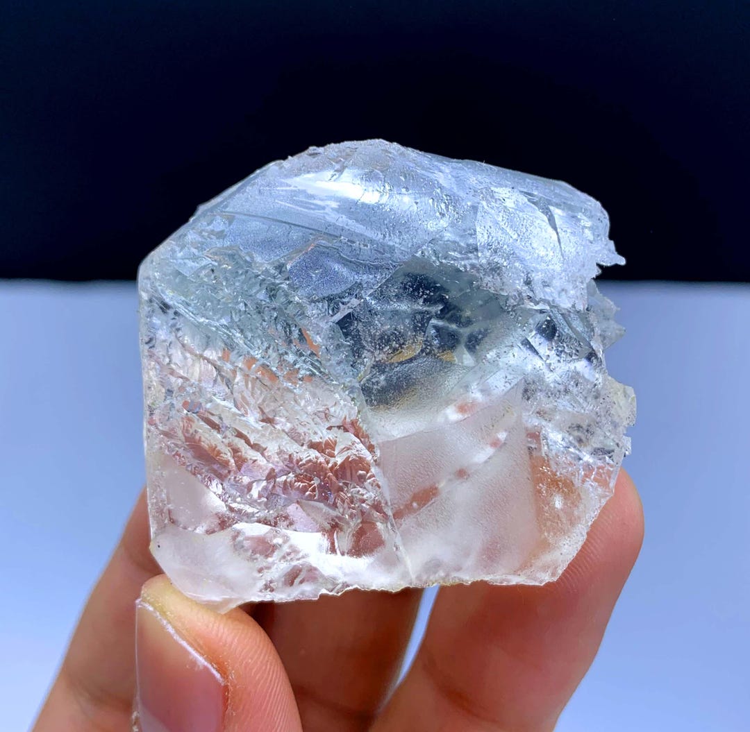 Bicolor Beryl Aka Aquamorganite With Etched Terminations From ...