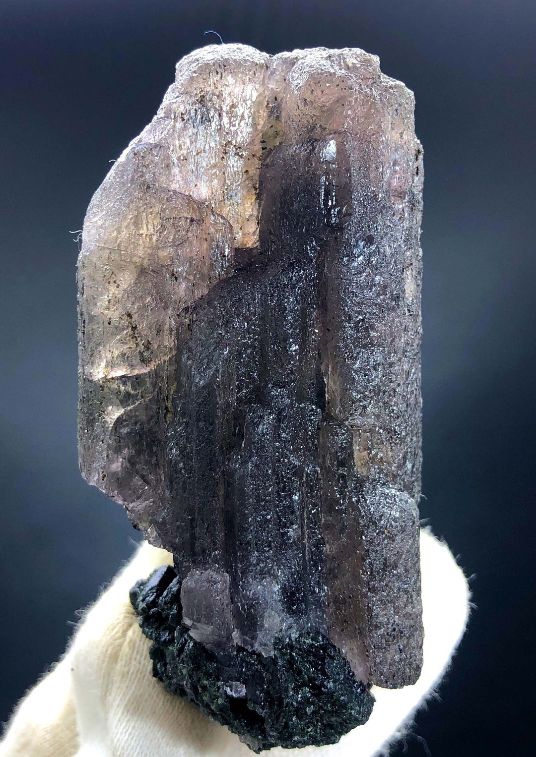 Purple Color Scapolite With Diopside Crystals, Scapolite Crystal ...