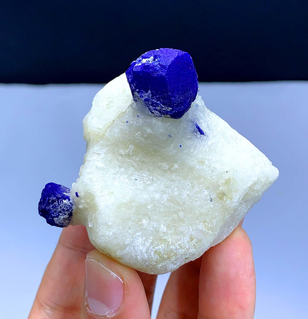 Ink Blue Color Lapis Lazuli on Matrix From Badakhshan Afghanistan - 111 ...
