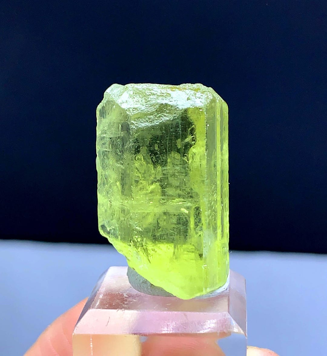 Transprent Yellow Heliodor Var Beryl Crystal From Pakistan - 17 Gram - Etsy