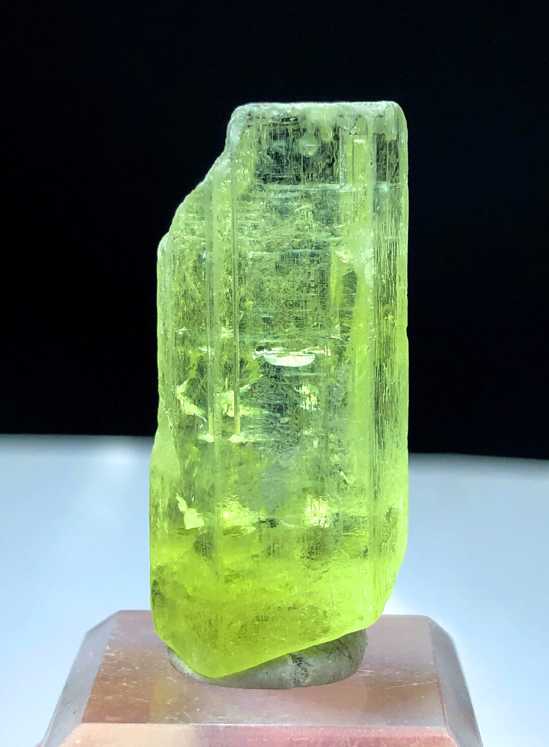 Natural Yellow Heliodor Var Beryl Crystal, Heliodor Specimen, Heliodor ...