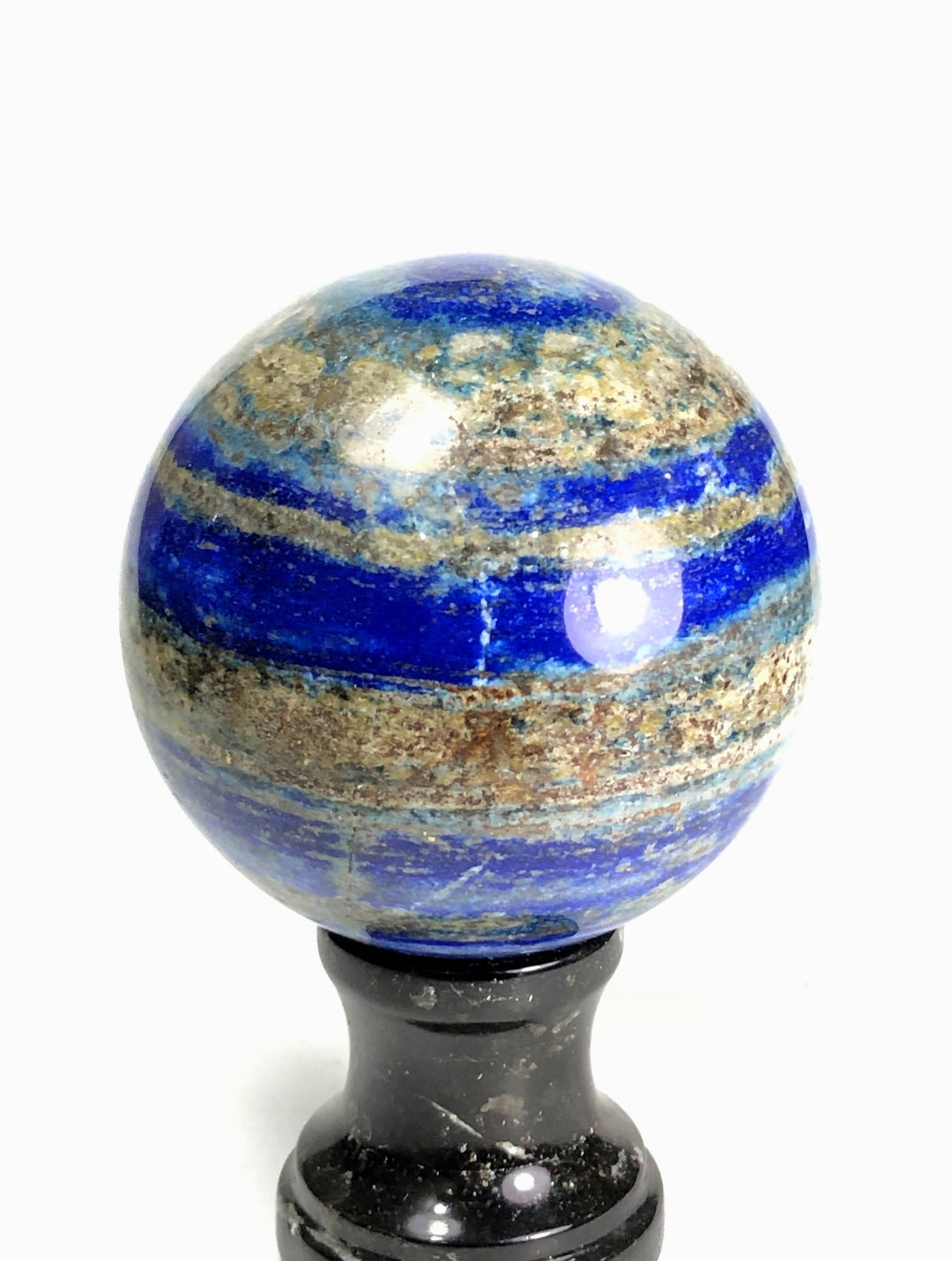 Lapis Lazuli Sphere , Lapis Lapis Ball , Lapis Stone With Pyrite - 1116 ...