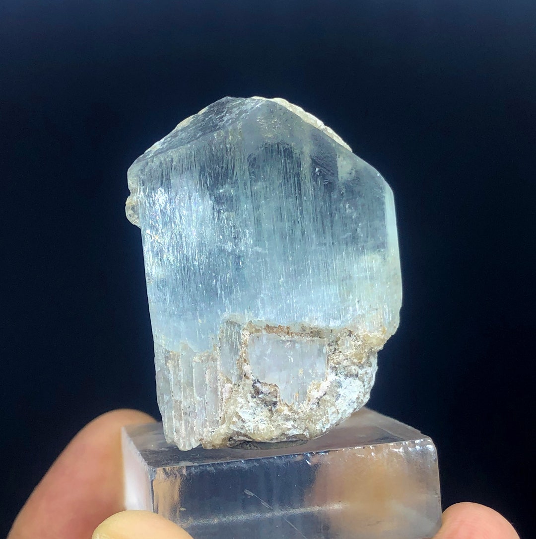 V Shape Terminated Green Hiddenite Kunzite Crystal, Kunzite Rough, Raw ...
