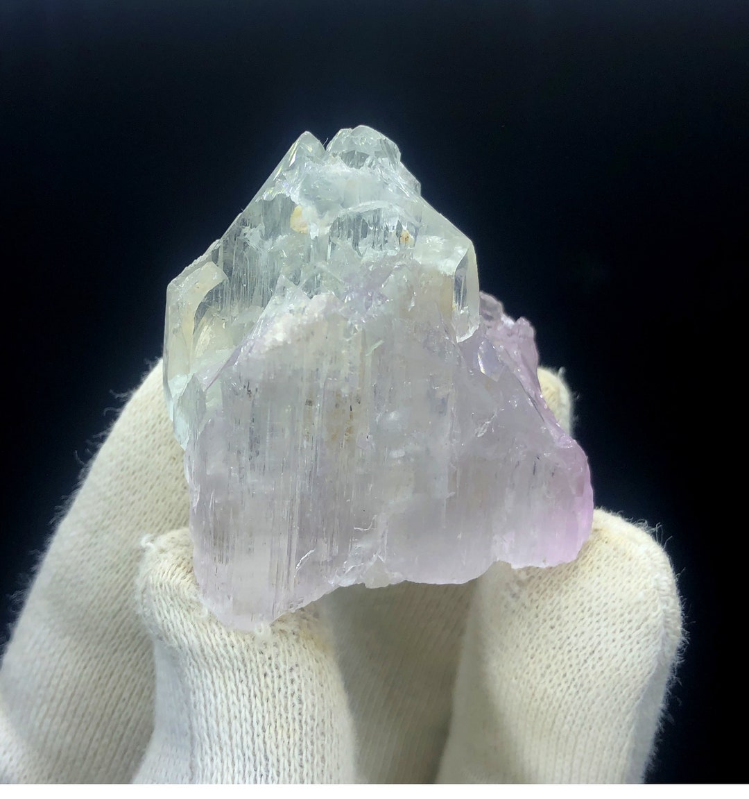 Natural Kunzite, Pink Kunzite , Mountain Shape Double Terminated ...