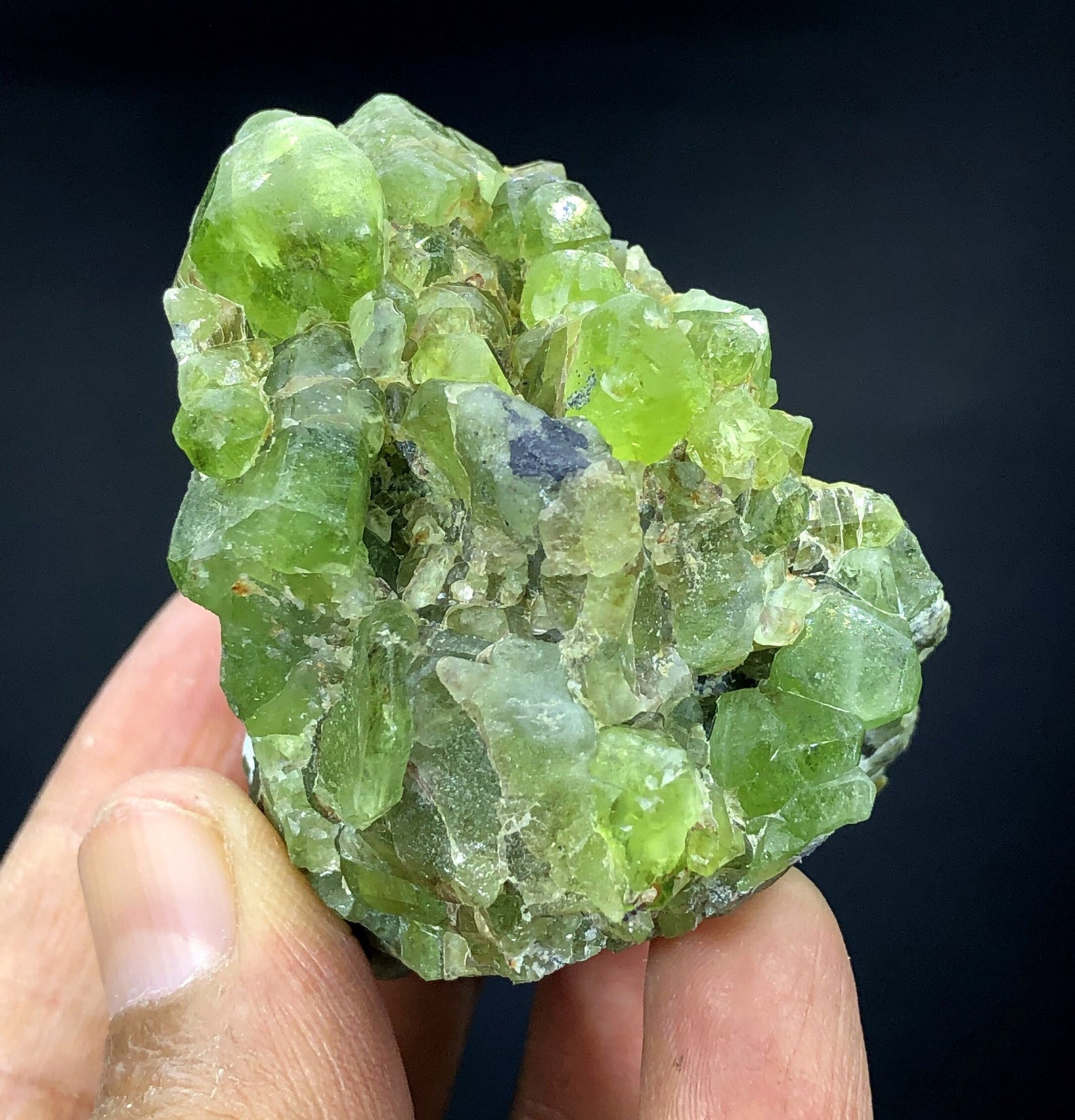 Natural Peridot Specimen , Raw Peridot, Peridot Cluster , Peridot ...