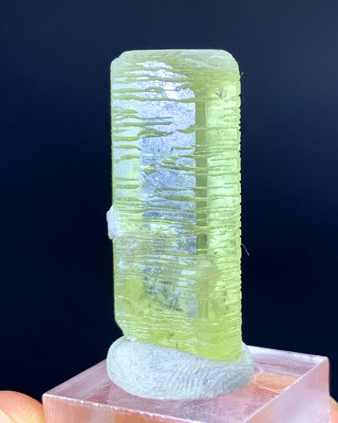 Transparent Yellow Color Beryl Var Heliodor Crystal From Skardu ...