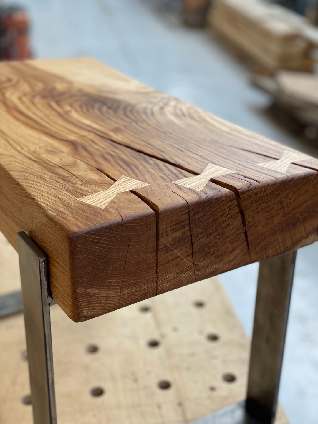Bespoke Mini Bench - Dresser Seat - Solid Oak - - Etsy
