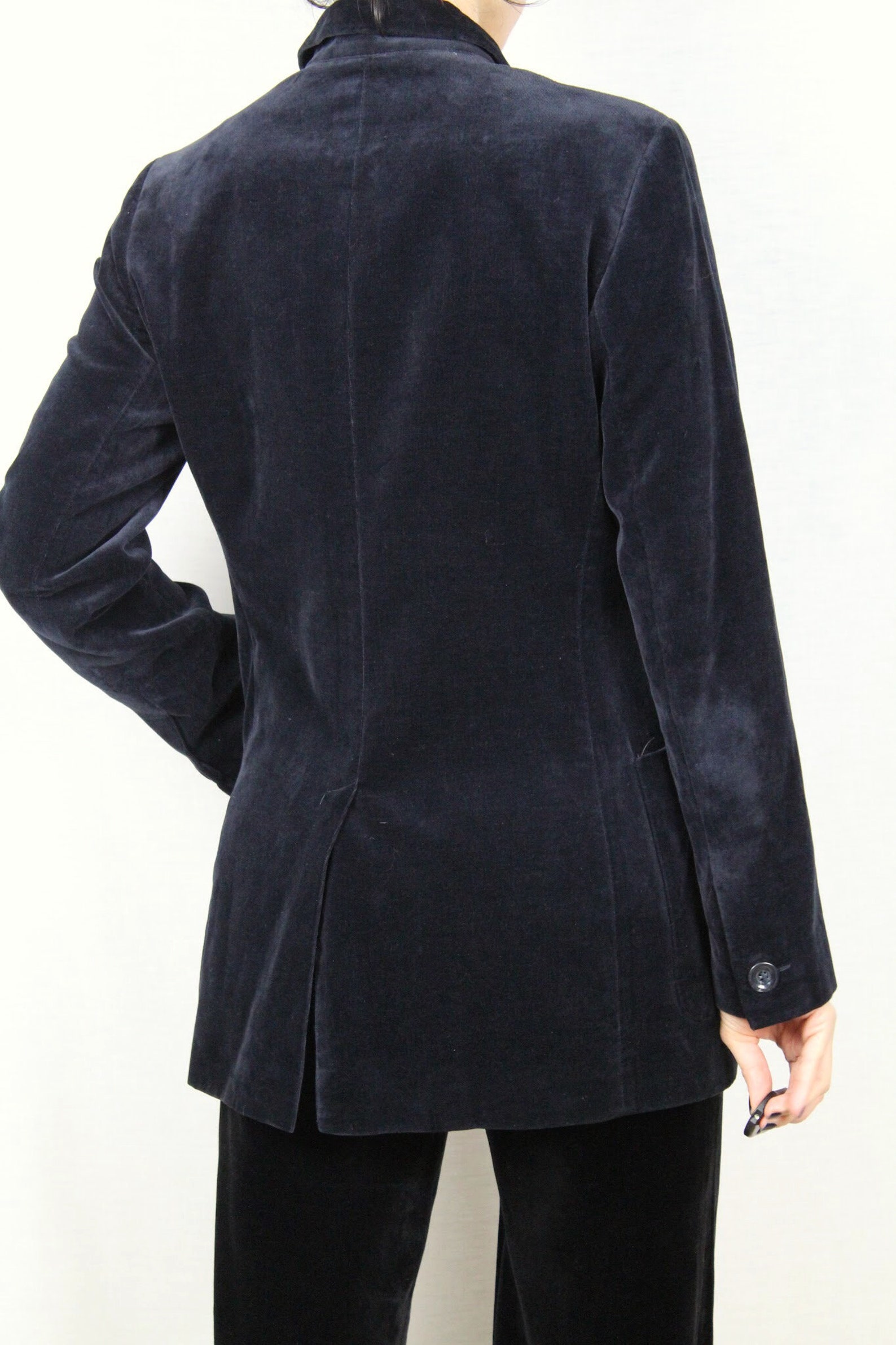 Vintage Night Blue Velvet I Blues by Max Mara Blazer - Etsy