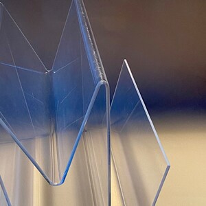 Transparent Plexiglass Magazine Rack From the 70s - Etsy