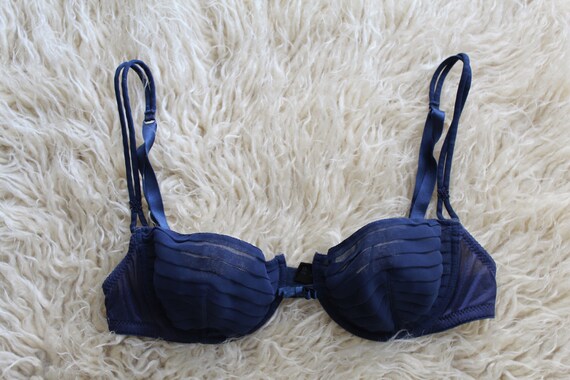 Vintage 90s La Perla blue balconette bra - Gem
