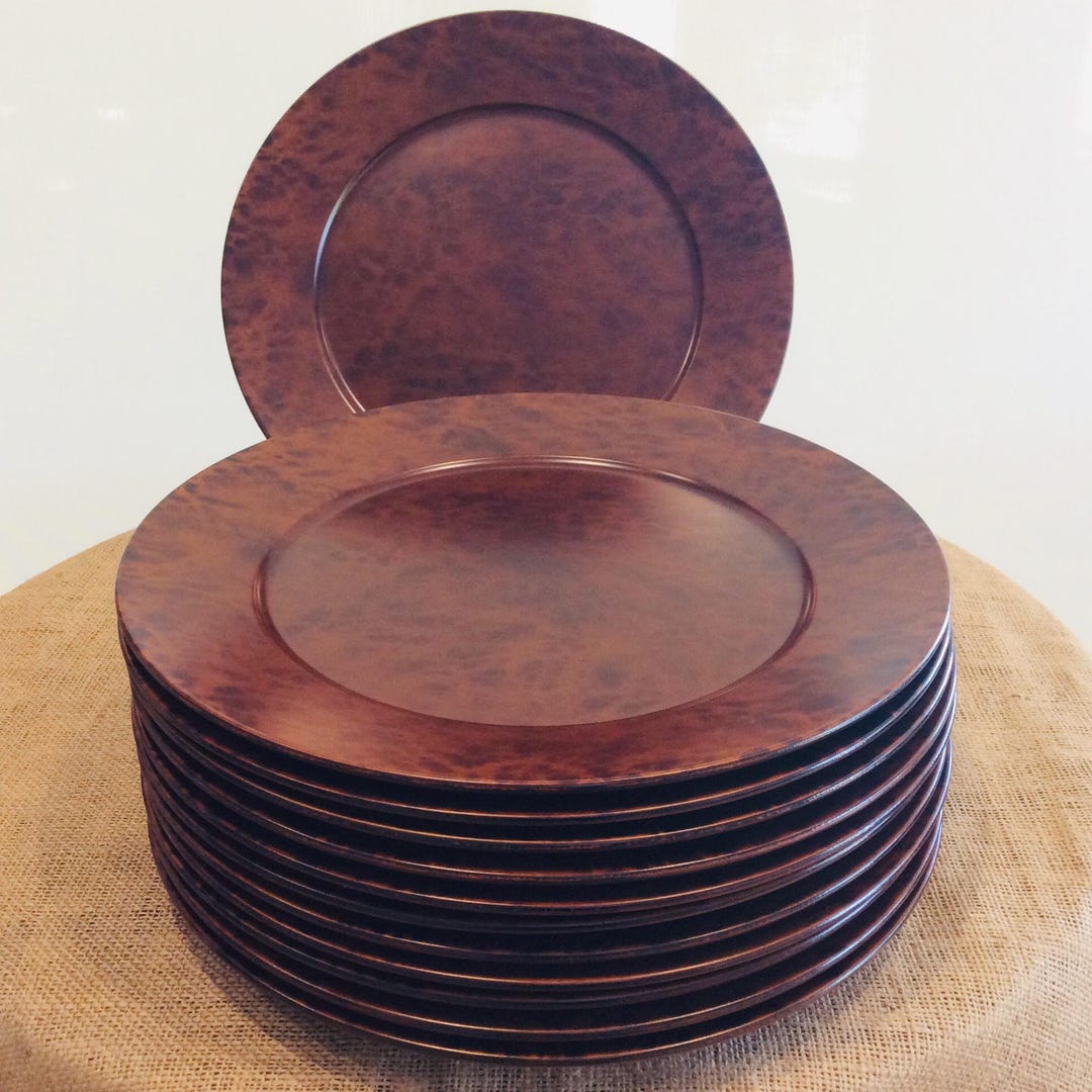Buy 1 or More - Sasaki 13" Chargers in Tortoise Shell Lacquerware by ...