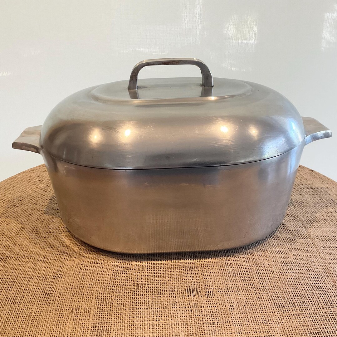 Wagner Ware Magnalite 8 Qt. Roaster With Lid and Trivet, #4265P - Etsy