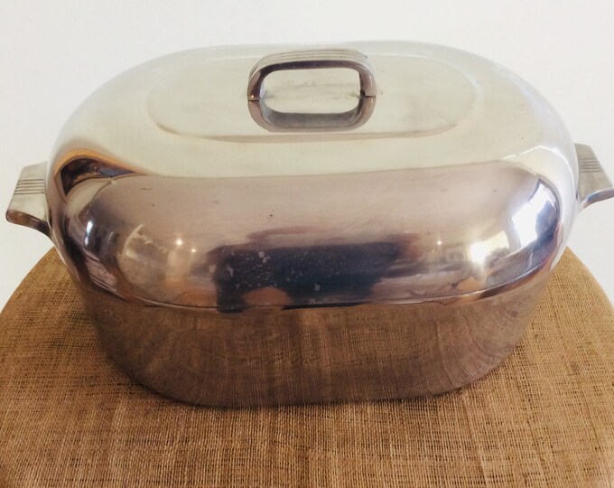 Wagner Ware Magnalite 17 Quart GHC Dutch Oven/roaster With Trivet - Etsy