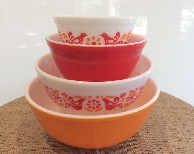 Friendship Pyrex Bowl - 443 - 70s Friendship Cinderella Dish - Vintage ...