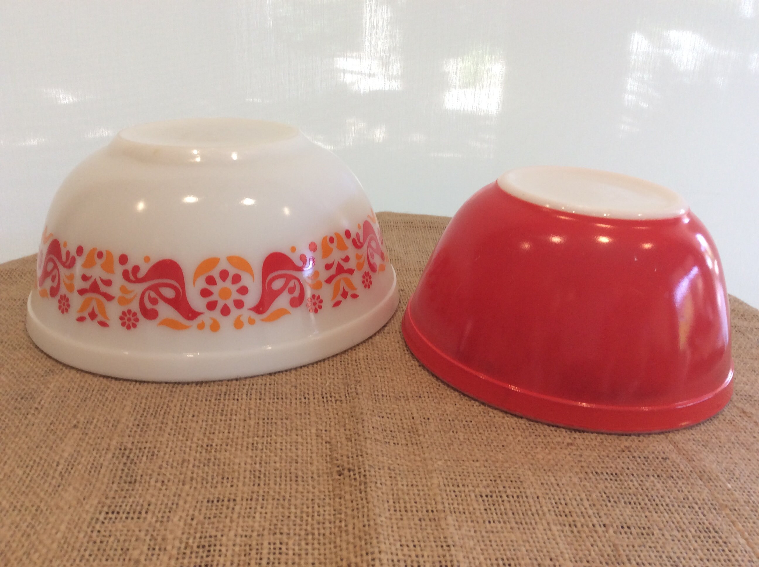 Pyrex Friendship Mixing Bowl Set of 4 Bird and Flower Design - Etsy