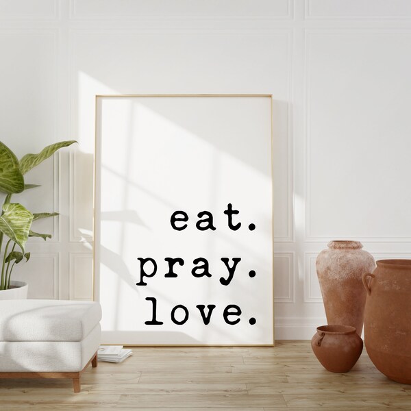 Eat Pray Love - Etsy