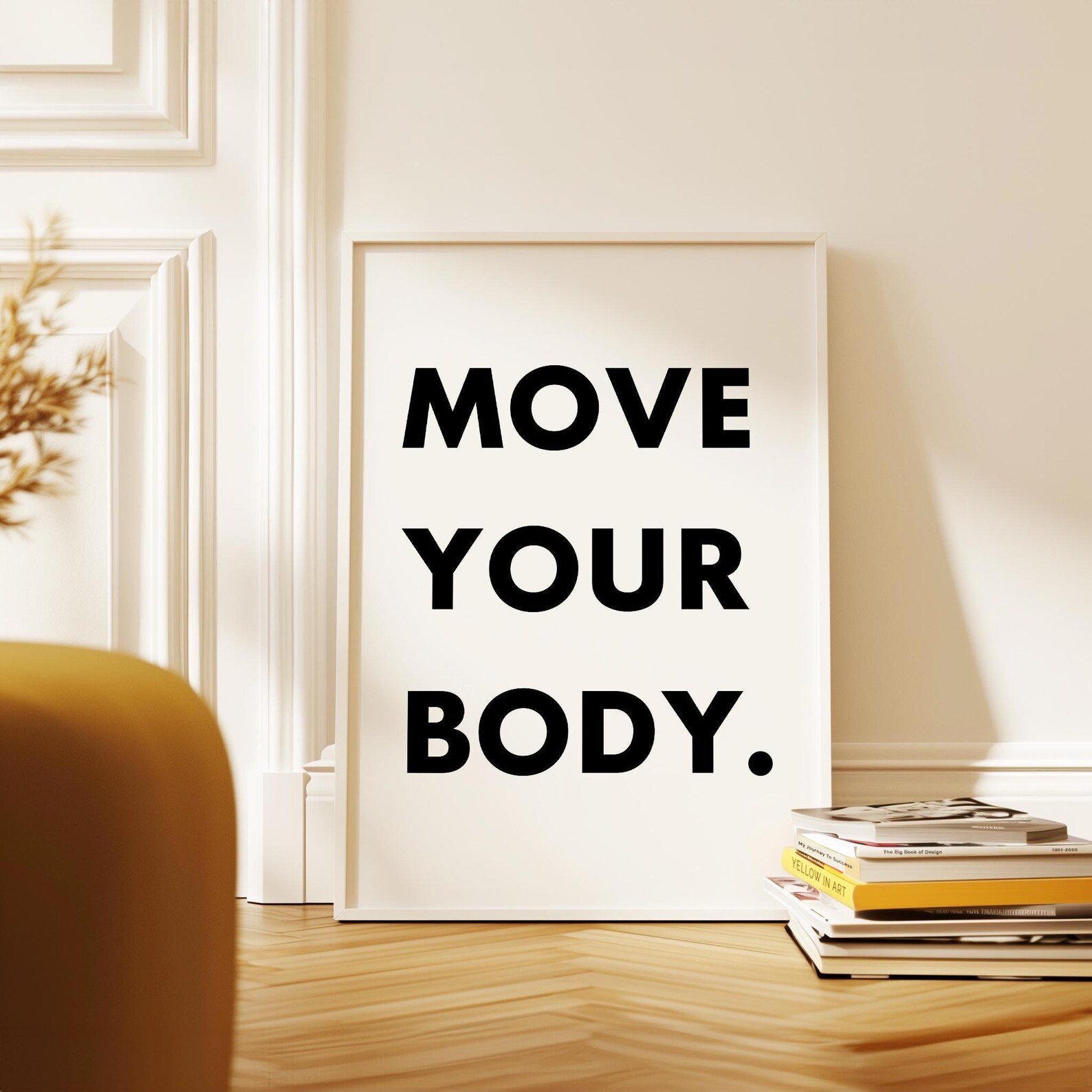 Move Your Body Typography Art Print - Health, Fitness, Nutrition Quotes ...