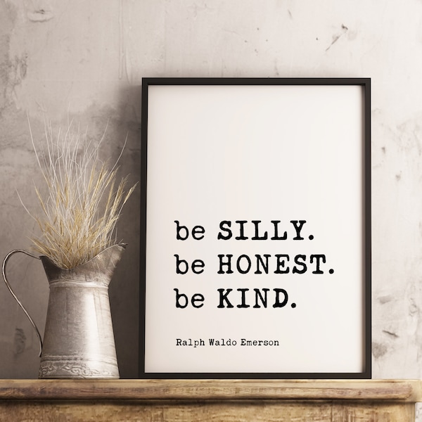 Typography Print - Etsy