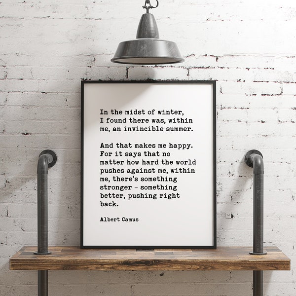 Albert Camus - Etsy