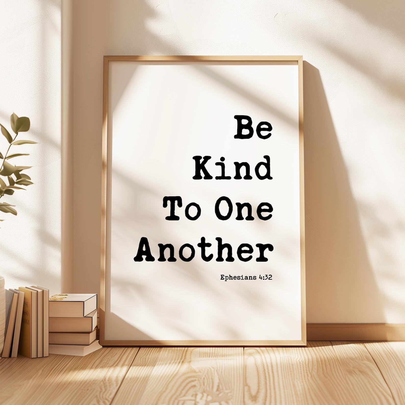 Be Kind to One Another Ephesians 4:32 Printable Wall Art • Downloadable ...
