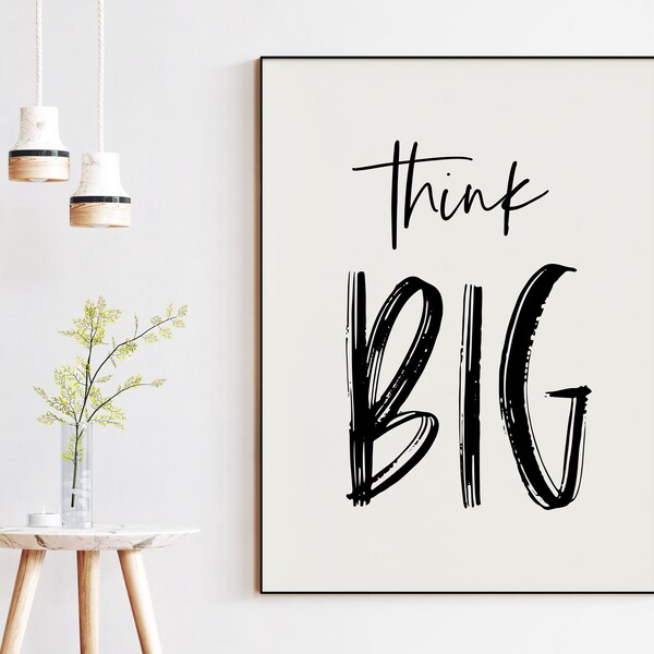 Think Big - Etsy