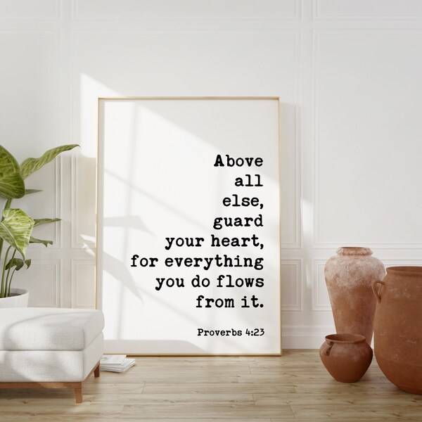 Proverbs 4 - Etsy