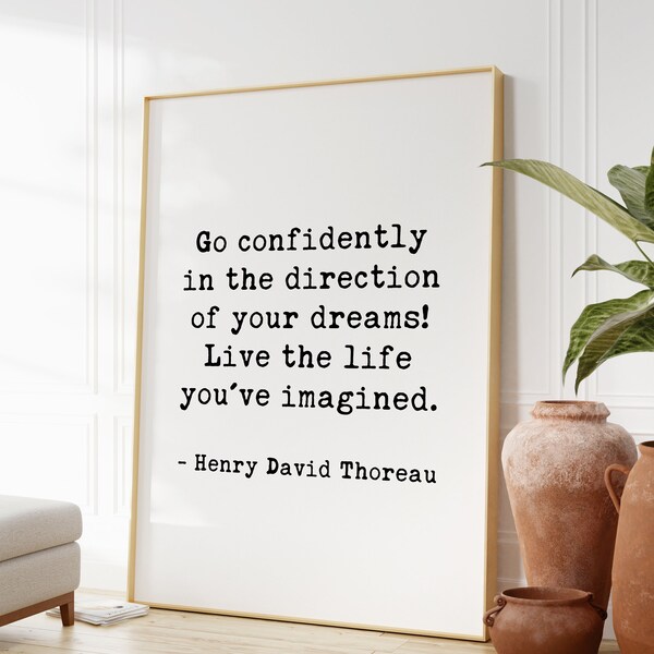 Henry David Thoreau - Etsy