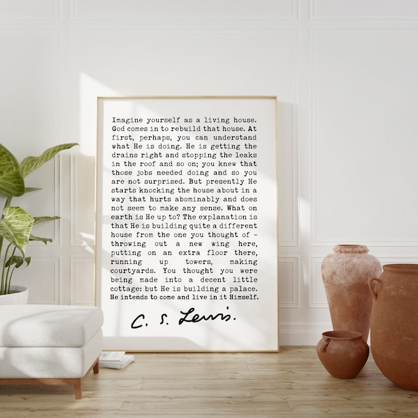Cs Lewis Living House - Etsy