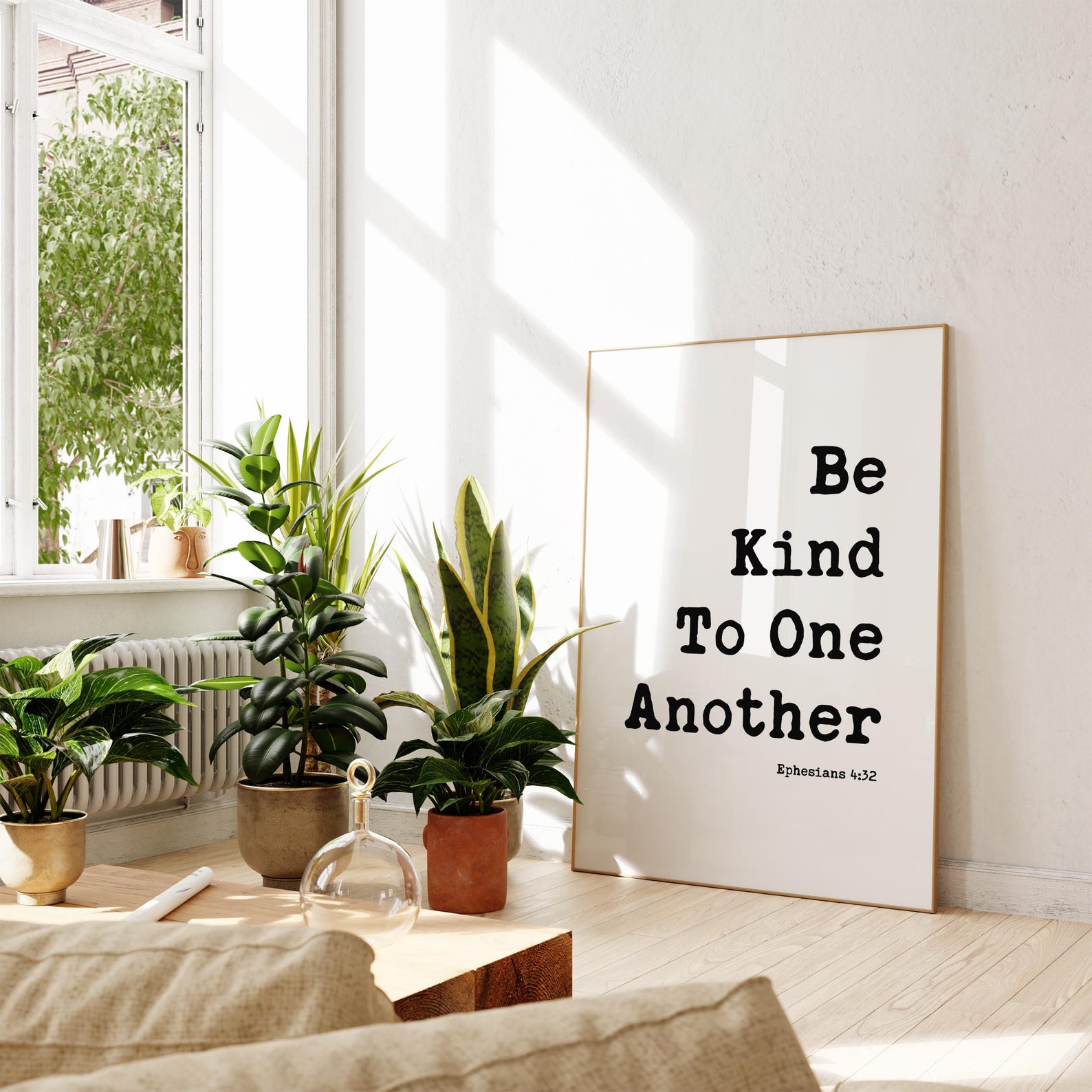 Be Kind to One Another Ephesians 4:32 Printable Wall Art • Downloadable ...
