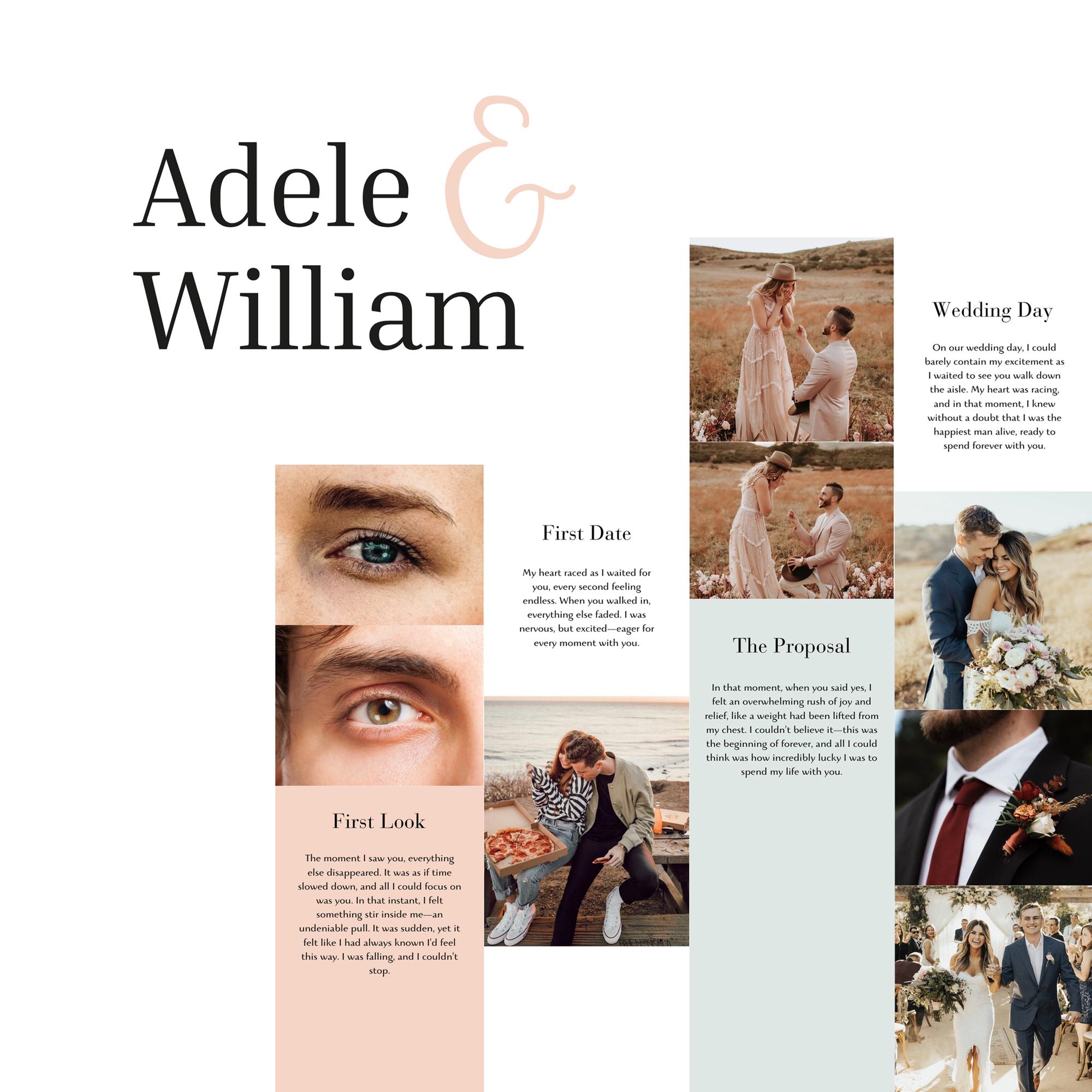 Personalized Family Milestones Poster Editable Timeline of Your Family ...