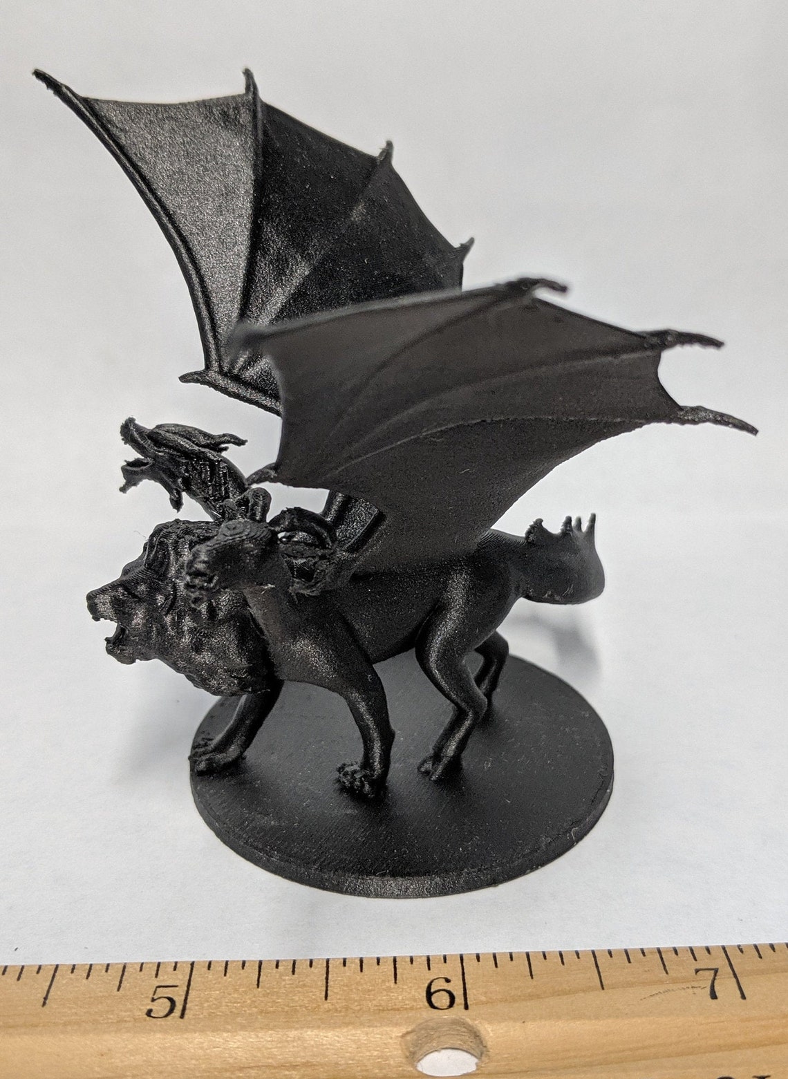3 Headed Dragon Chimera - Etsy