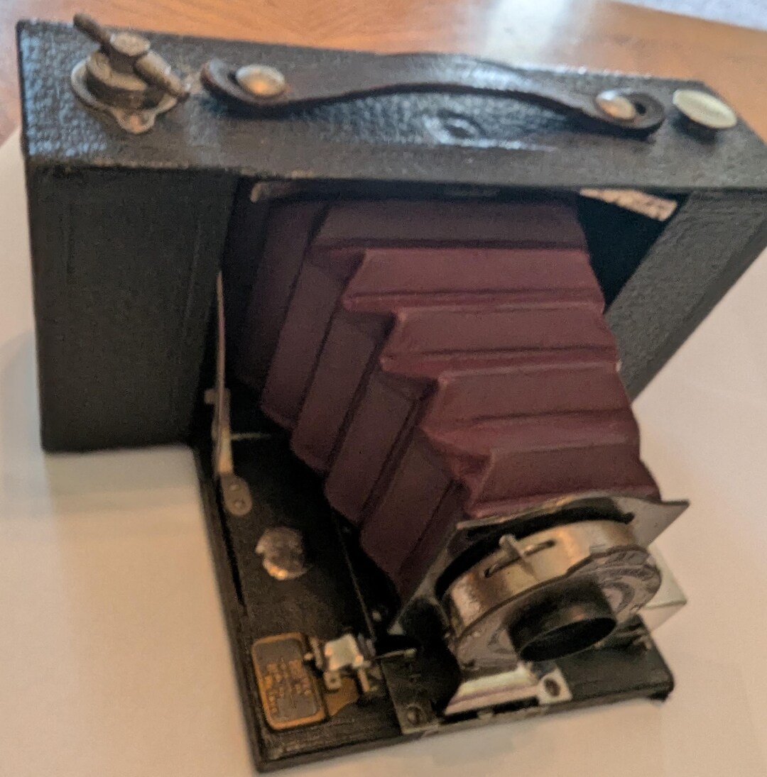 Vintage Early 1900’s No.2 Folding Pocket Brownie Model B Kodak. 120 ...