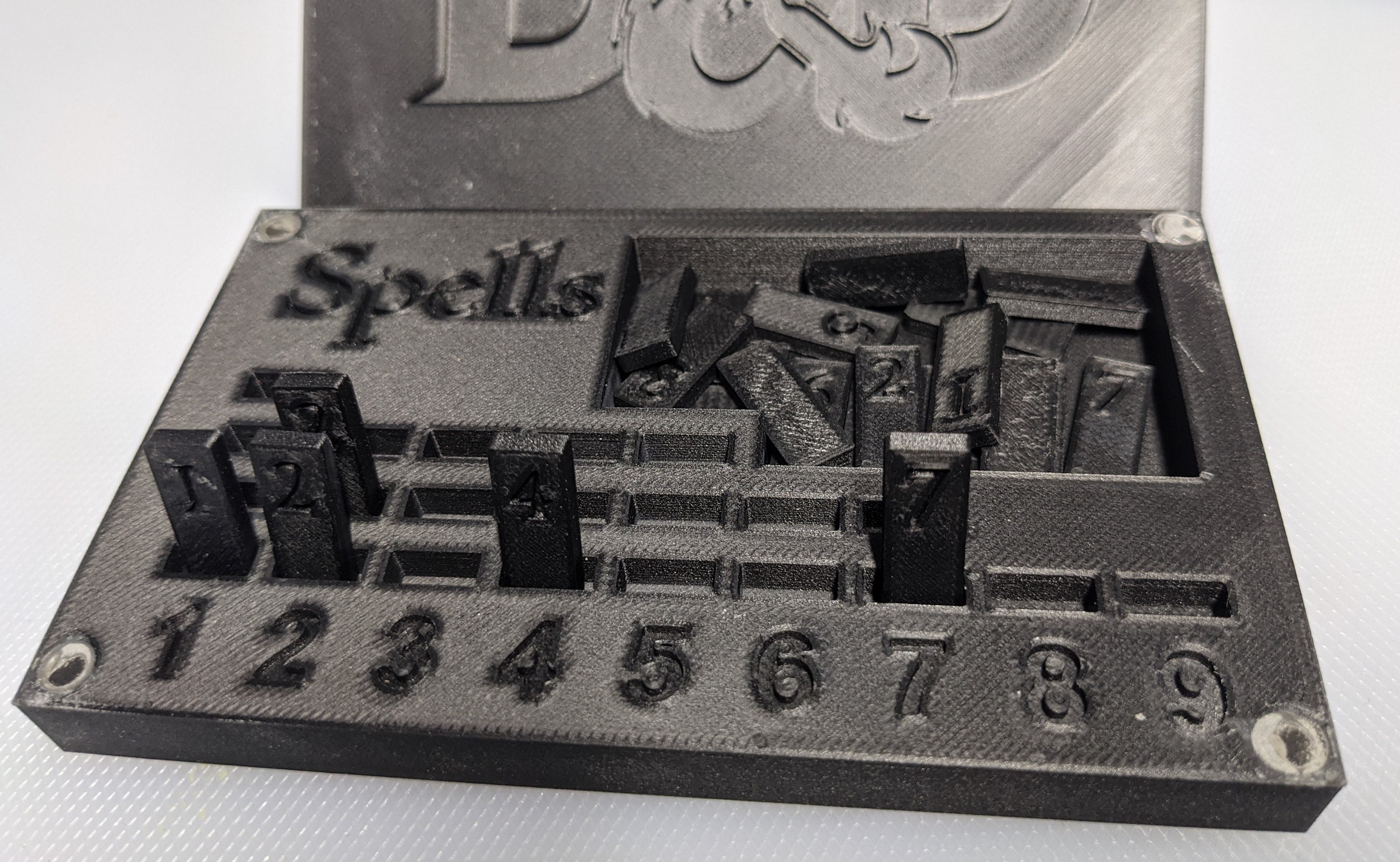 Spell Tracker for DND and Roller Playing Games With Magnets to - Etsy