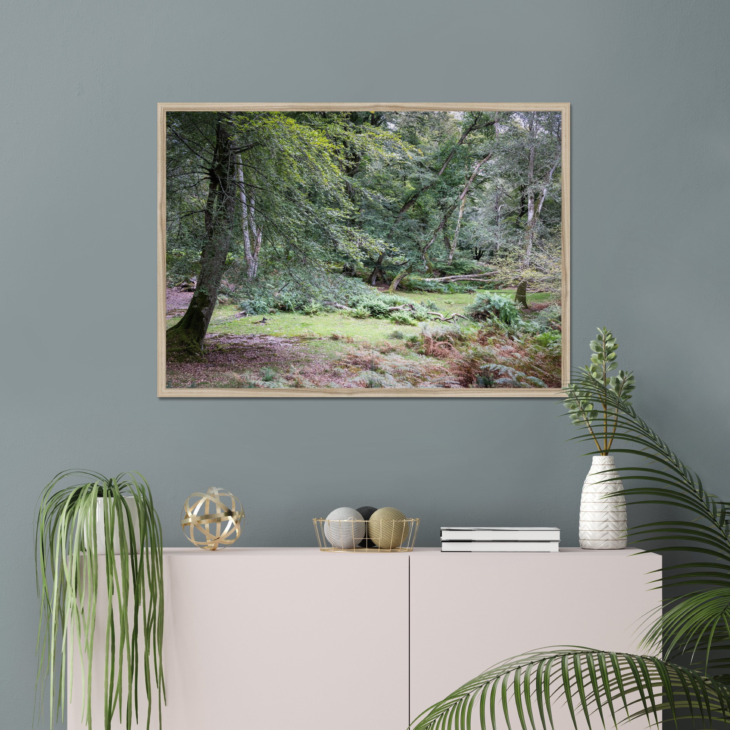 Shades of Nature: Forest Scene, Forest Landscape, Photo Print, Wall Art ...
