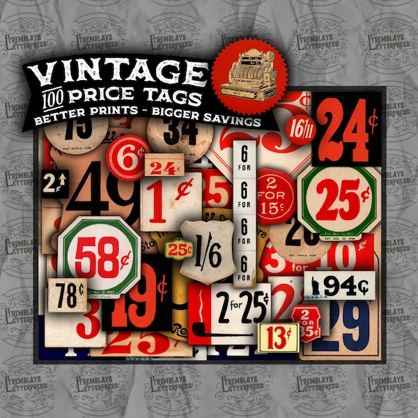 Price Tags - Etsy