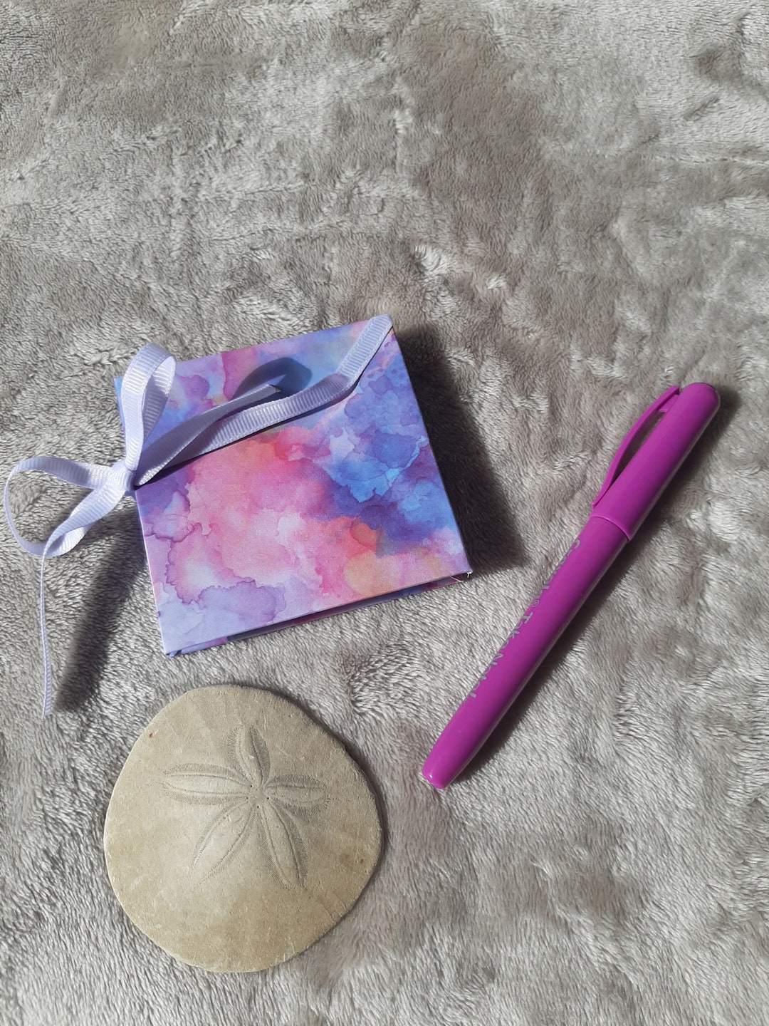 Lotus Fold Book With Ribbon - Etsy