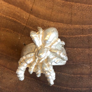 Genuine Silver-pure Silver-real Silver-handmade Silver- Brutalist ...
