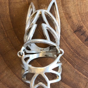 Genuine Silver-pure Silver-real Silver-handmade Silver- Brutalist ...