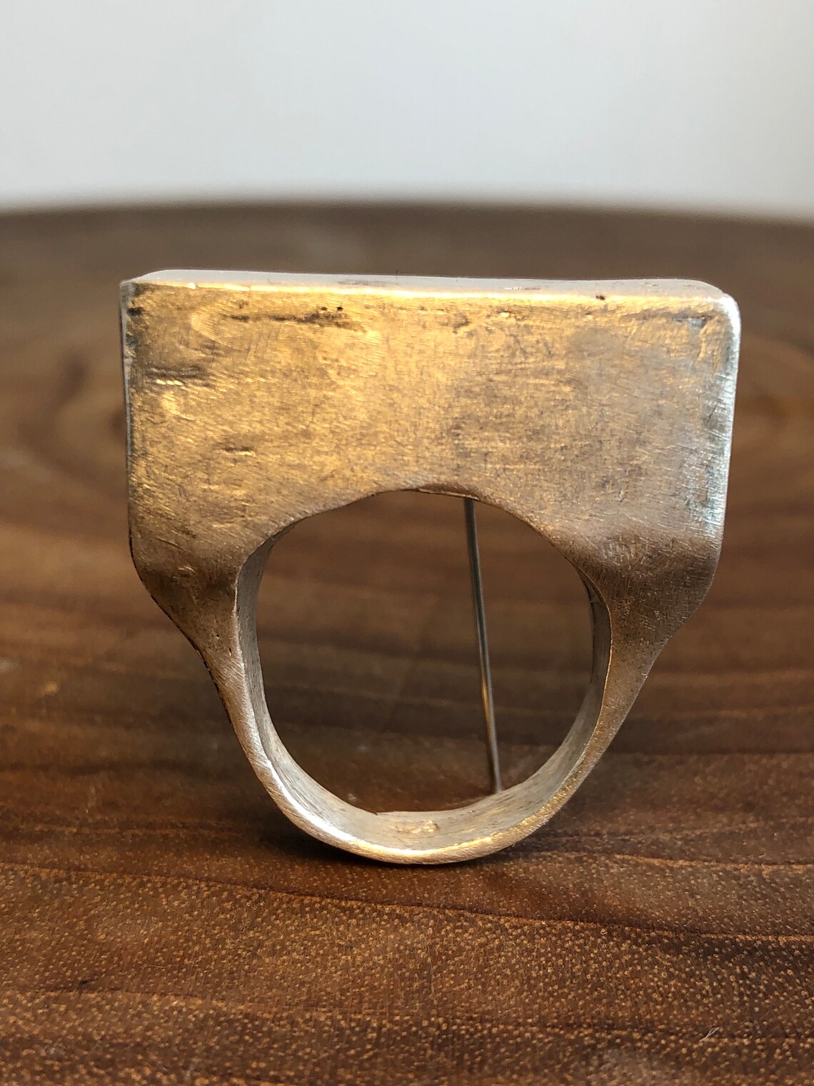 Genuine Silver-pure Silver-real Silver-handmade Silver- Brutalist ...