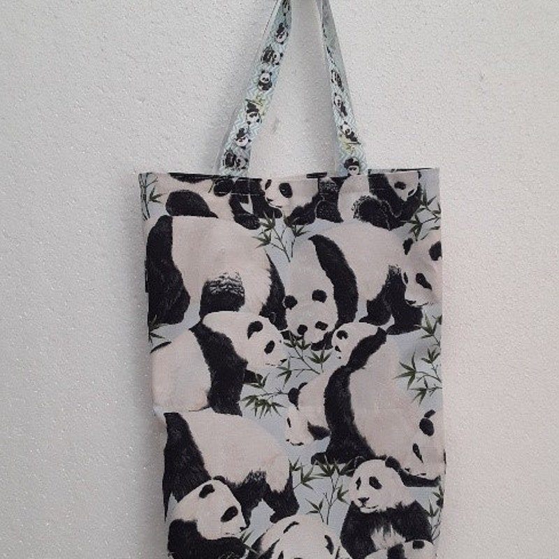 Panda Tote Bag - Etsy