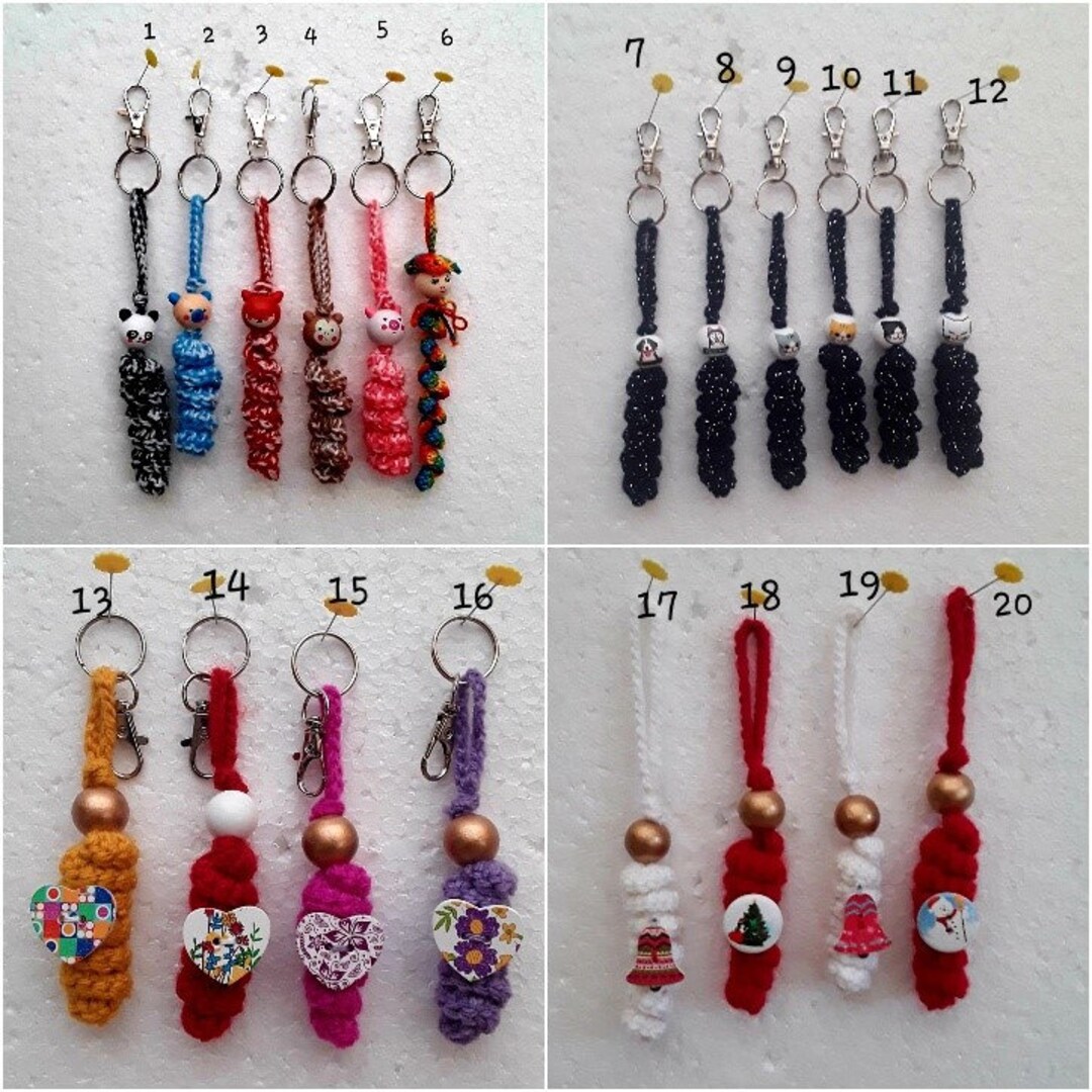 Lucky Worm, Key Ring Worm Dogs Cats, Pandas, Monkey Pig Bear Fox, Happy ...