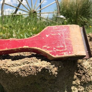 Vintage Red Devil Scraper Blade Handle - Etsy