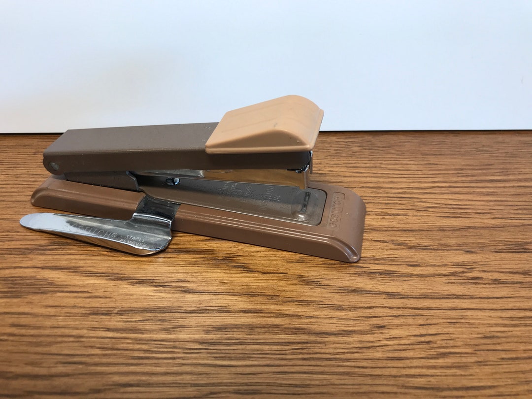 Vintage Brown Bostitch Stapler - Etsy