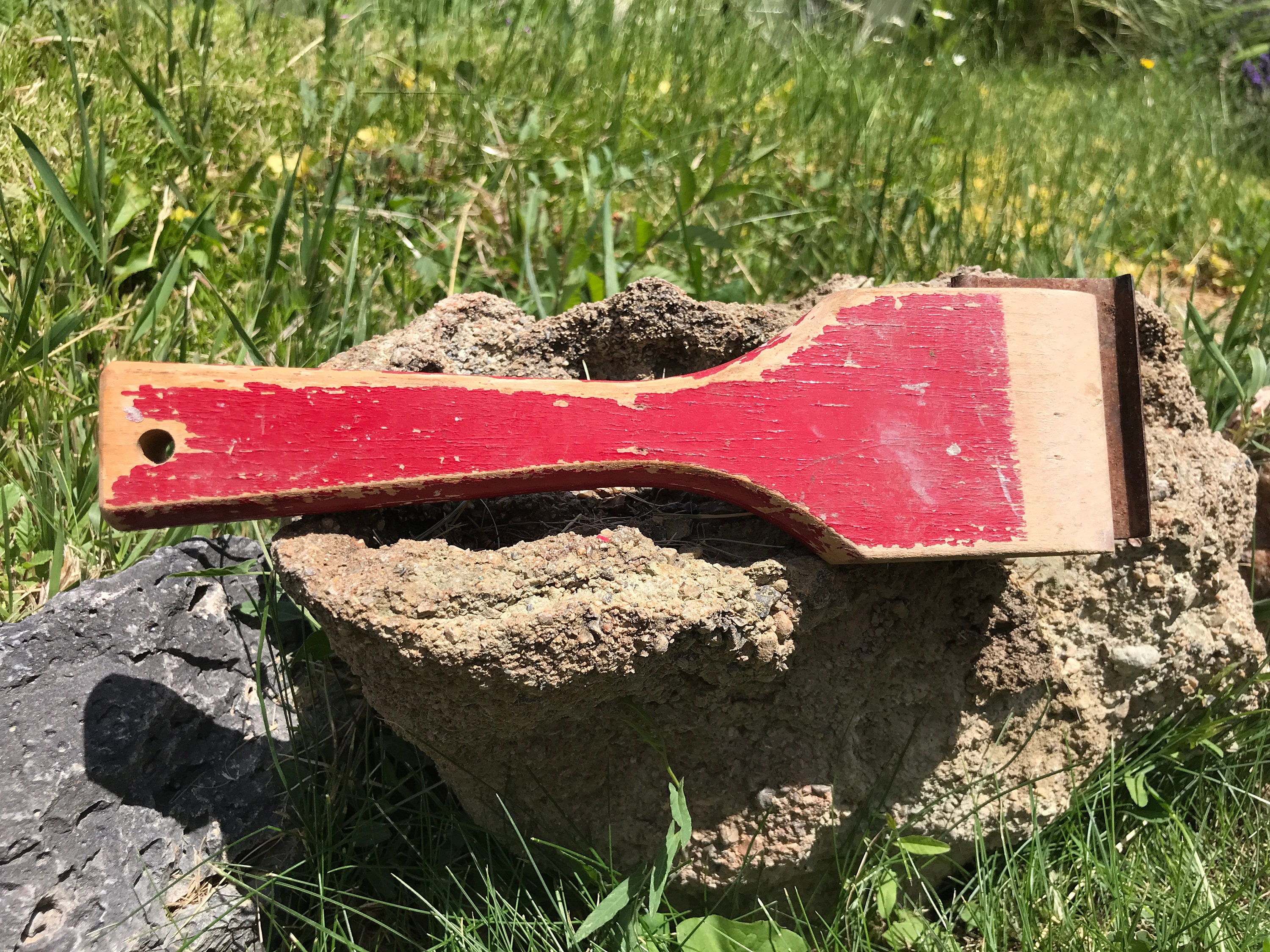 Vintage Red Devil Scraper Blade Handle - Etsy