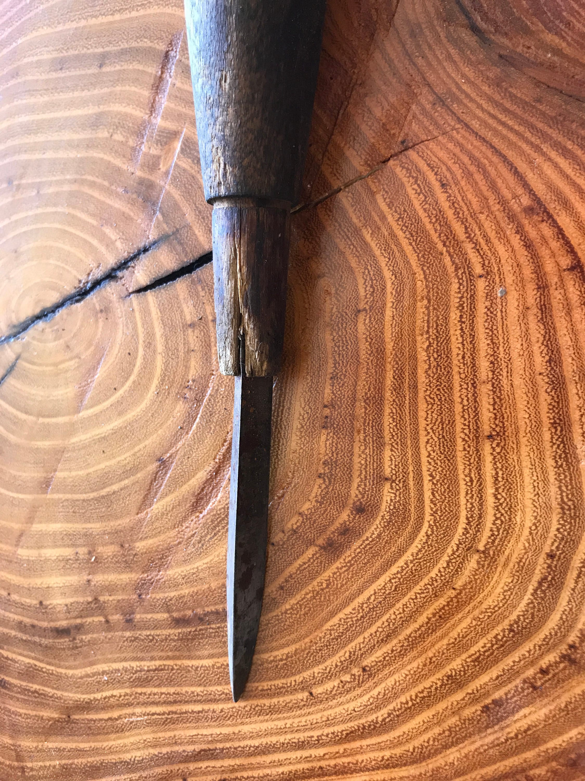 Wooden Handled Vintage Babbit Bearing Scraper Tool - Etsy