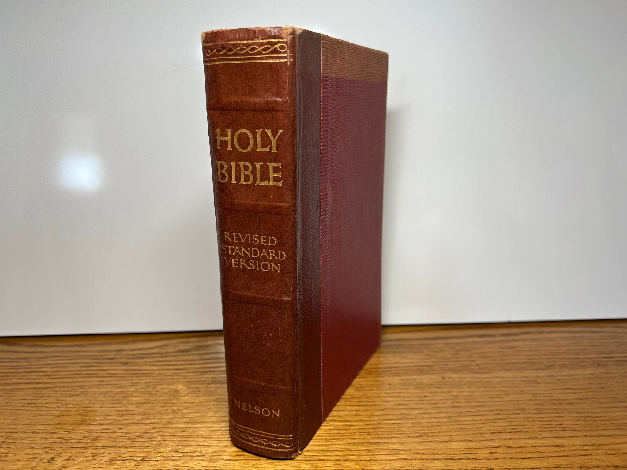 1952 Holy Bible Revised Standard Dictionary With Red Hardcover - Etsy