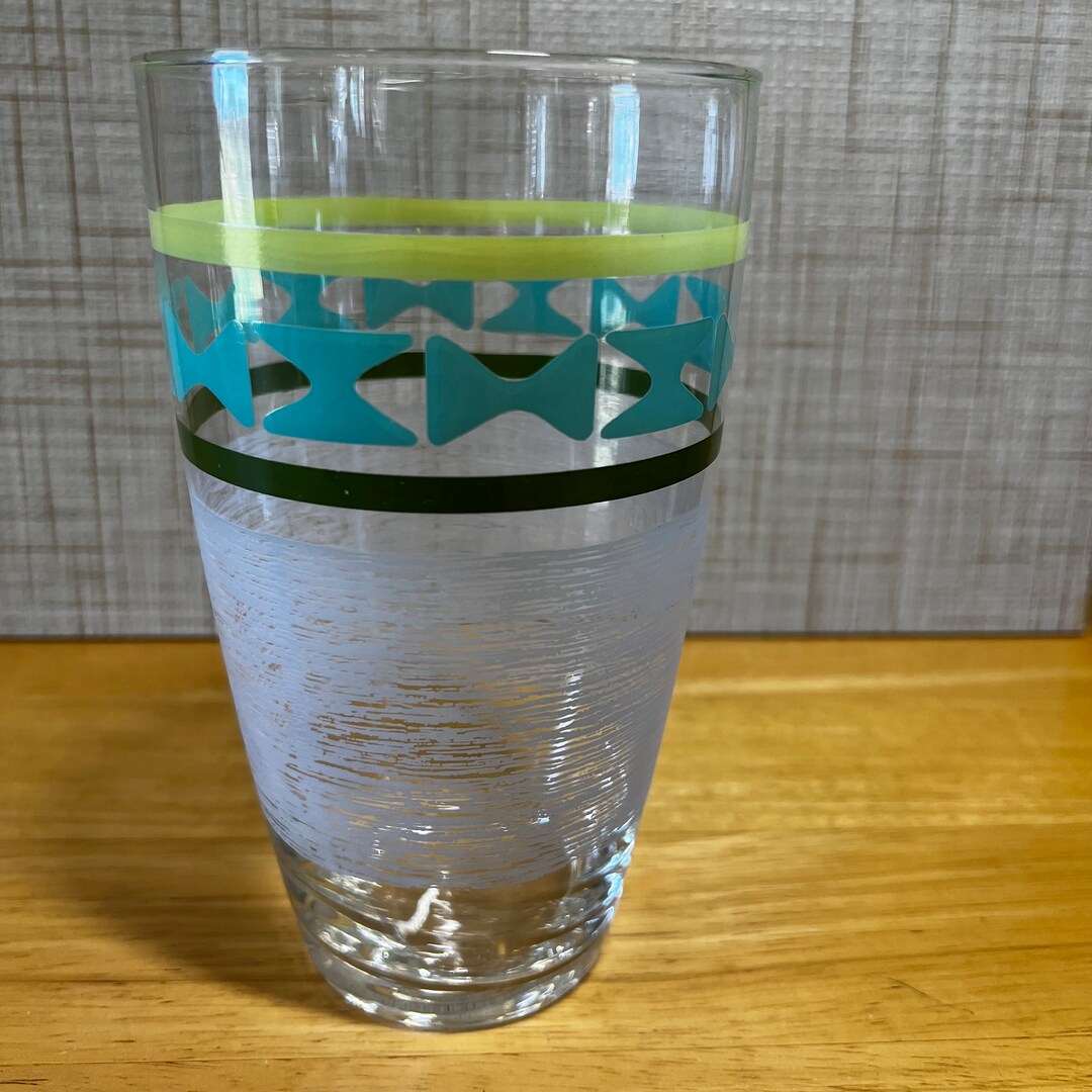 Retro Extra Large Drinking Glass - Etsy