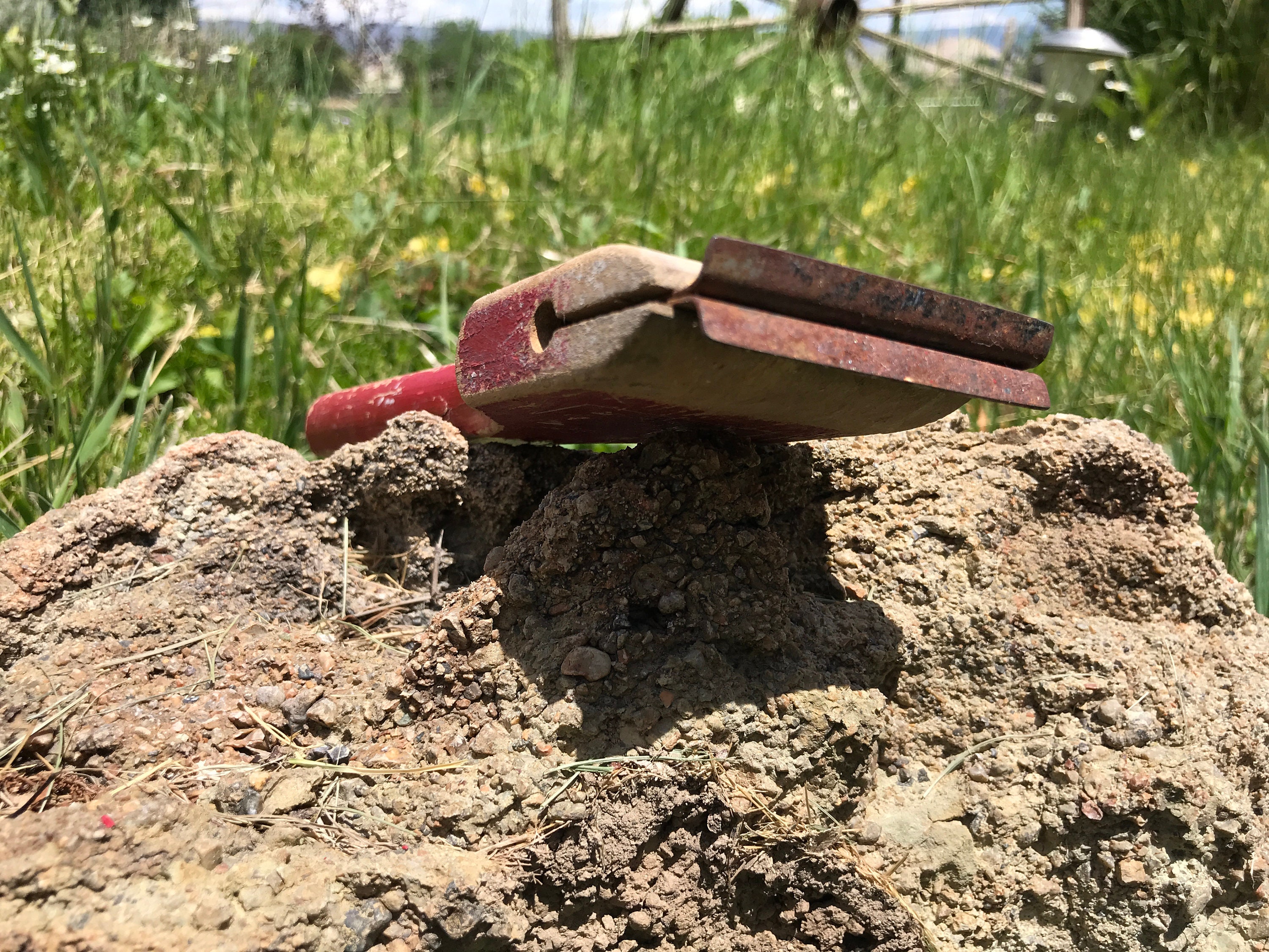Vintage Red Devil Scraper Blade Handle - Etsy
