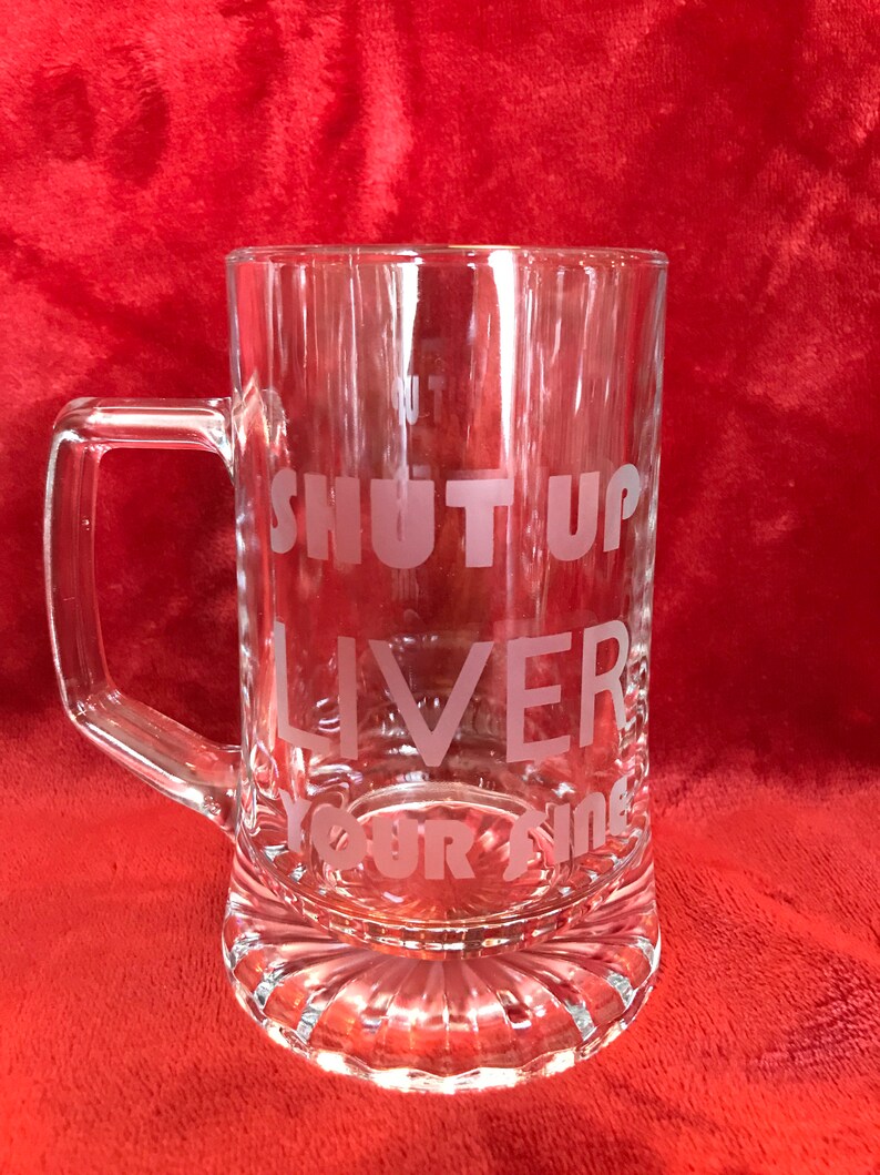 Sassy Etched Beer Mugs With Sassy Sayings - Etsy