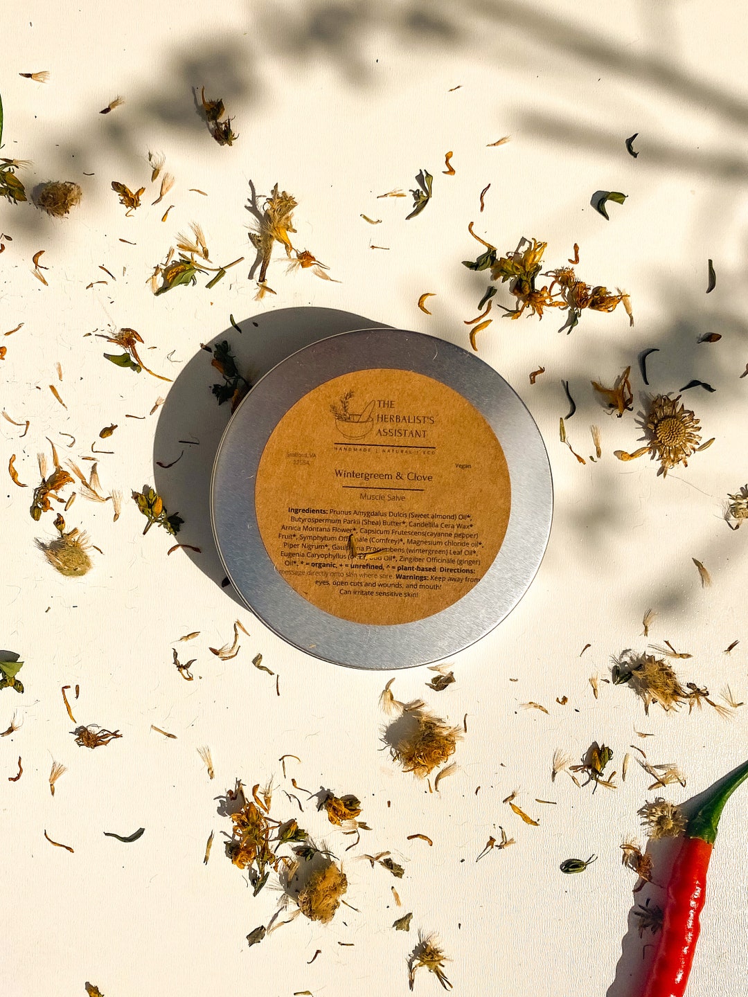 Muscle Salve - Wintergreen & Clove, Magnesium Salve | Arnica, Comfrey ...